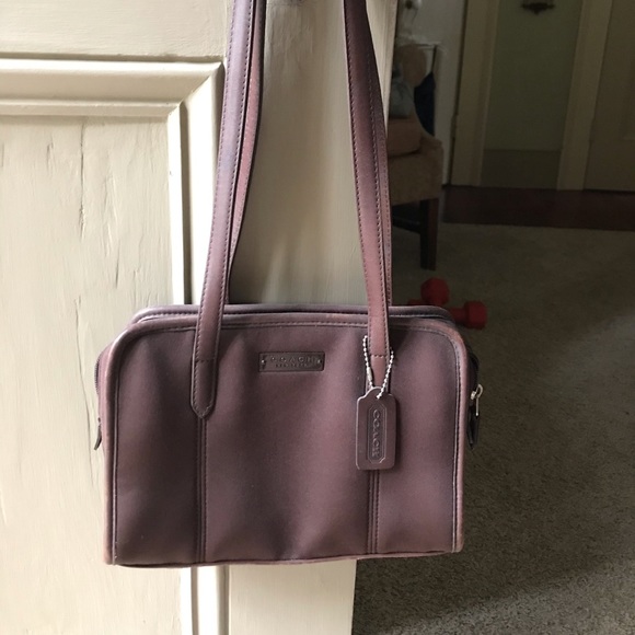 Bags | Vintage Coach Neoprene Purse Chocolate Brown | Poshmark